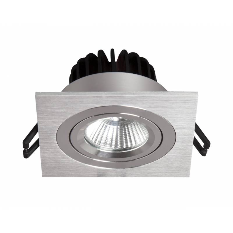 Foco empotrable Rebecca LED COB 10w cuadrado aluminio - Bpm Foco empotrable Rebecca LED COB 10w cuadrado aluminio - Bpm